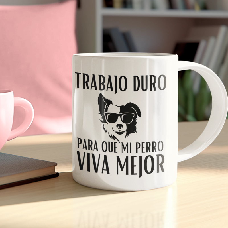 TAZA MI PERRO-BLANCO – Fan & Fun
