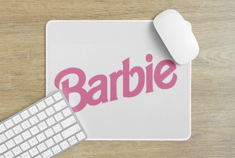MOUSEPAD BARBIE WHT – Fan & Fun
