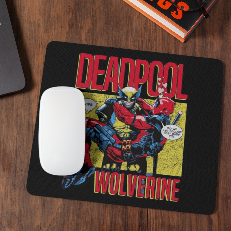 DEADPOOL-WOLVERINE MOUSEPAD – Fan & Fun