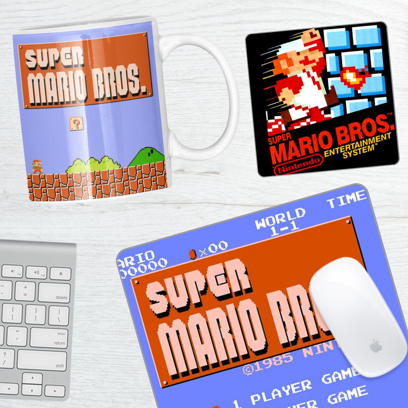 PACK REGALO MARIO BROS RETRO – Fan & Fun