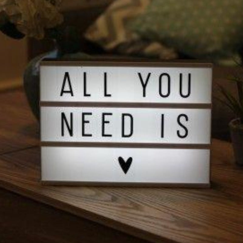 Letters Light Box Deluxe – Fan & Fun