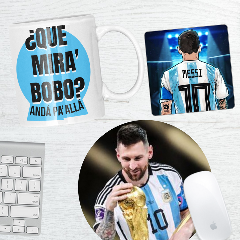 PACK REGALO MESSI CAMPEÓN – Fan & Fun